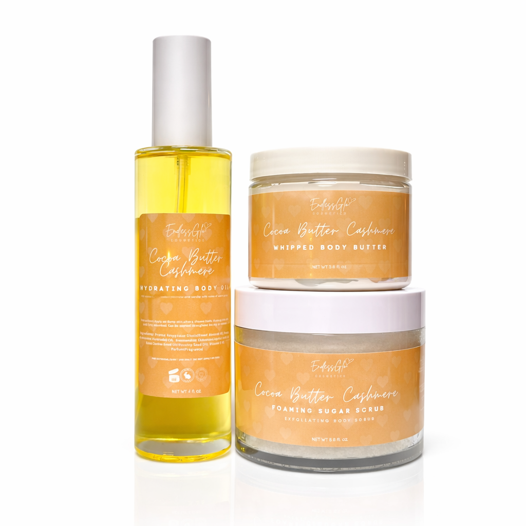Cocoa Butter Cashmere Body Bundle – EndlessGlo Cosmetics